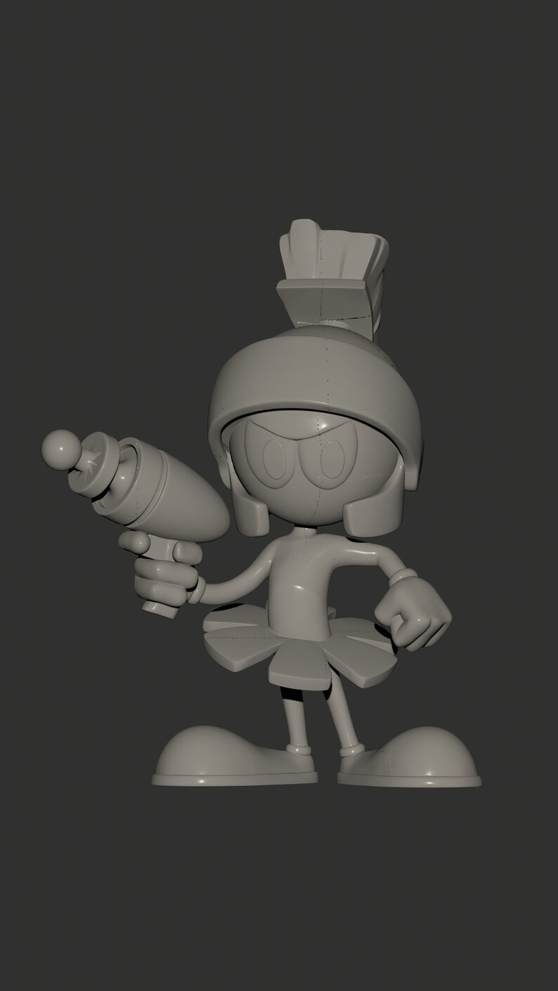 3D STL File Set Looney Tunes Cartoon Characters, High-res Printable ...