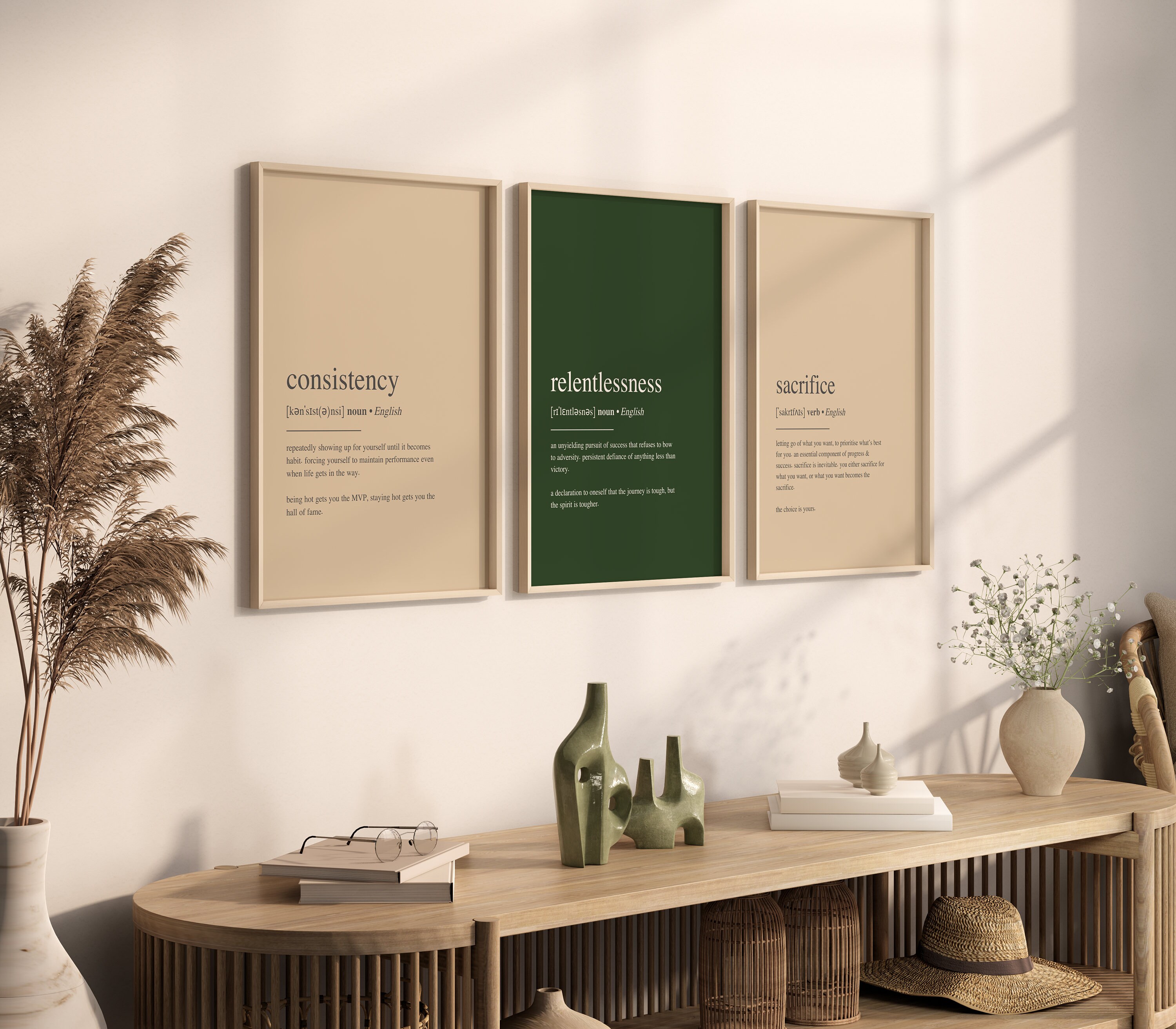 Relentlessness Definition Motivational Poster | Inspirational Quote ...