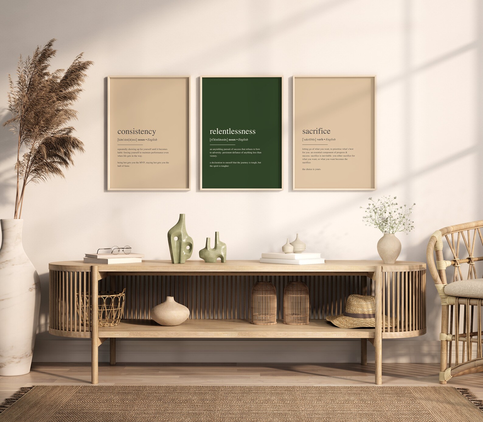 Relentlessness Definition Motivational Poster | Inspirational Quote ...