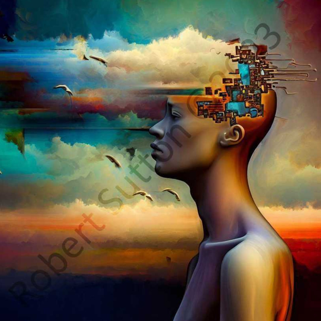 Disconnect Stunning Surrealist Artwork - Etsy