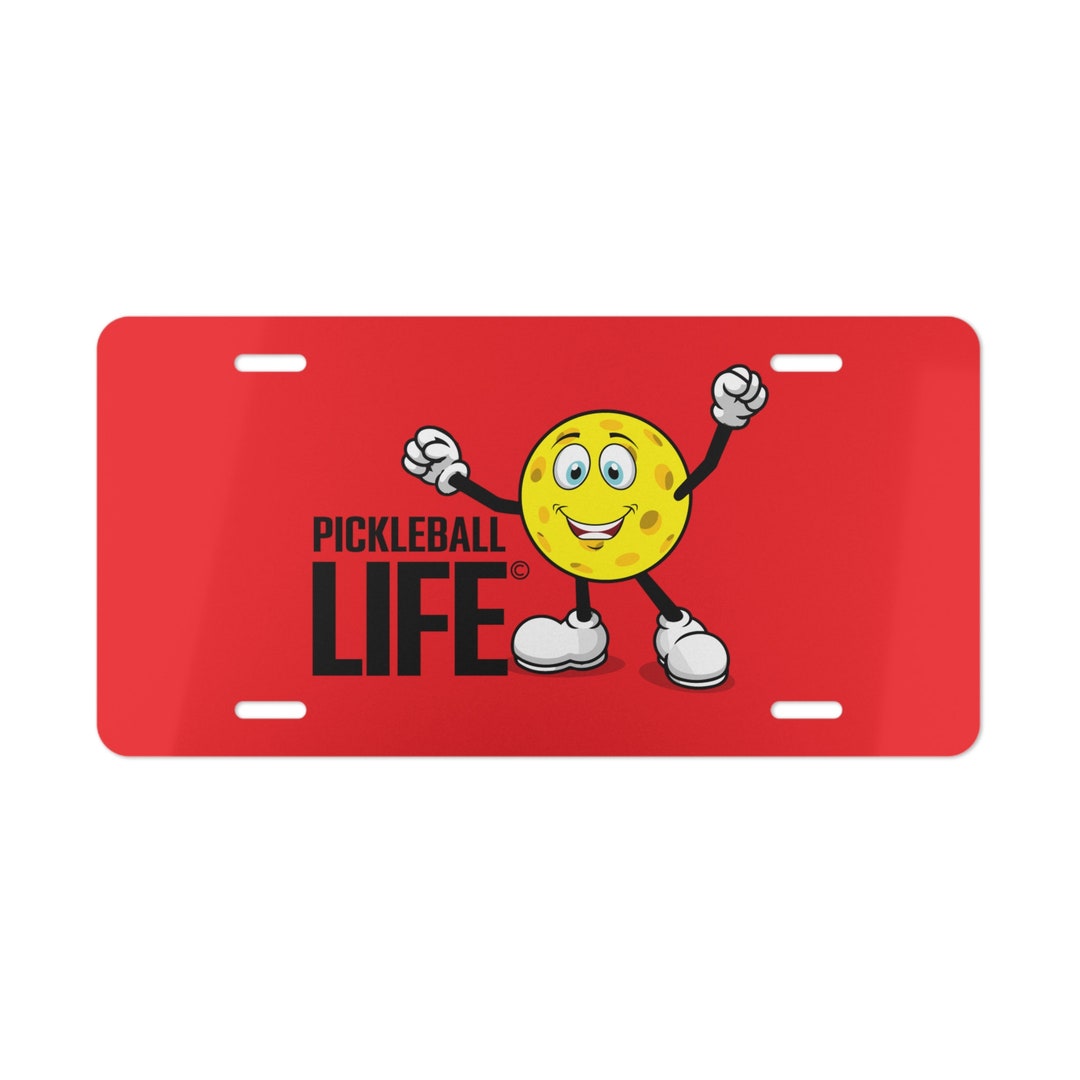 Pickleball Life Vanity Plate - Etsy