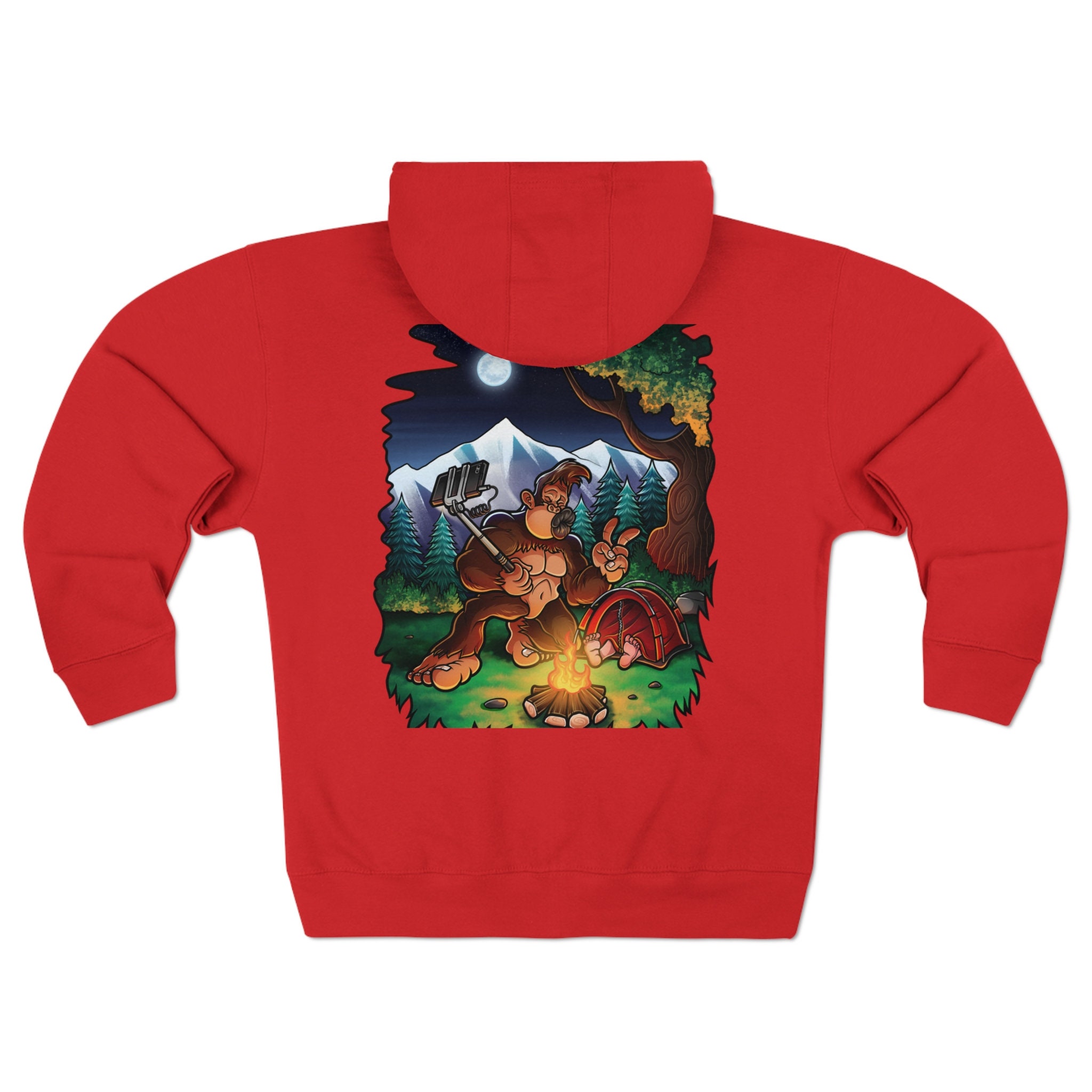 Bigfoot Shirt, Bigfoot Jacket, Bigfoot Gifts, Sasquatch, Full Zip ...