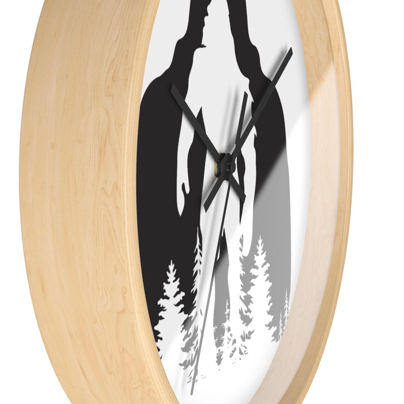 Bigfoot, Wall Clock - Etsy