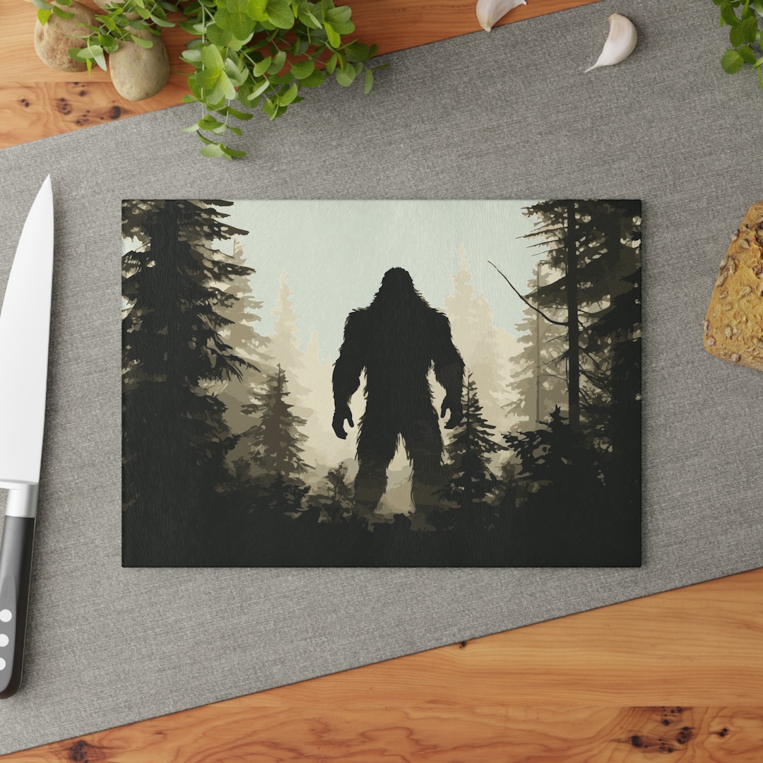 Bigfoot, Bigfoot Kitchen, Bigfoot Cutting Board, Bigfoot Gifts ...