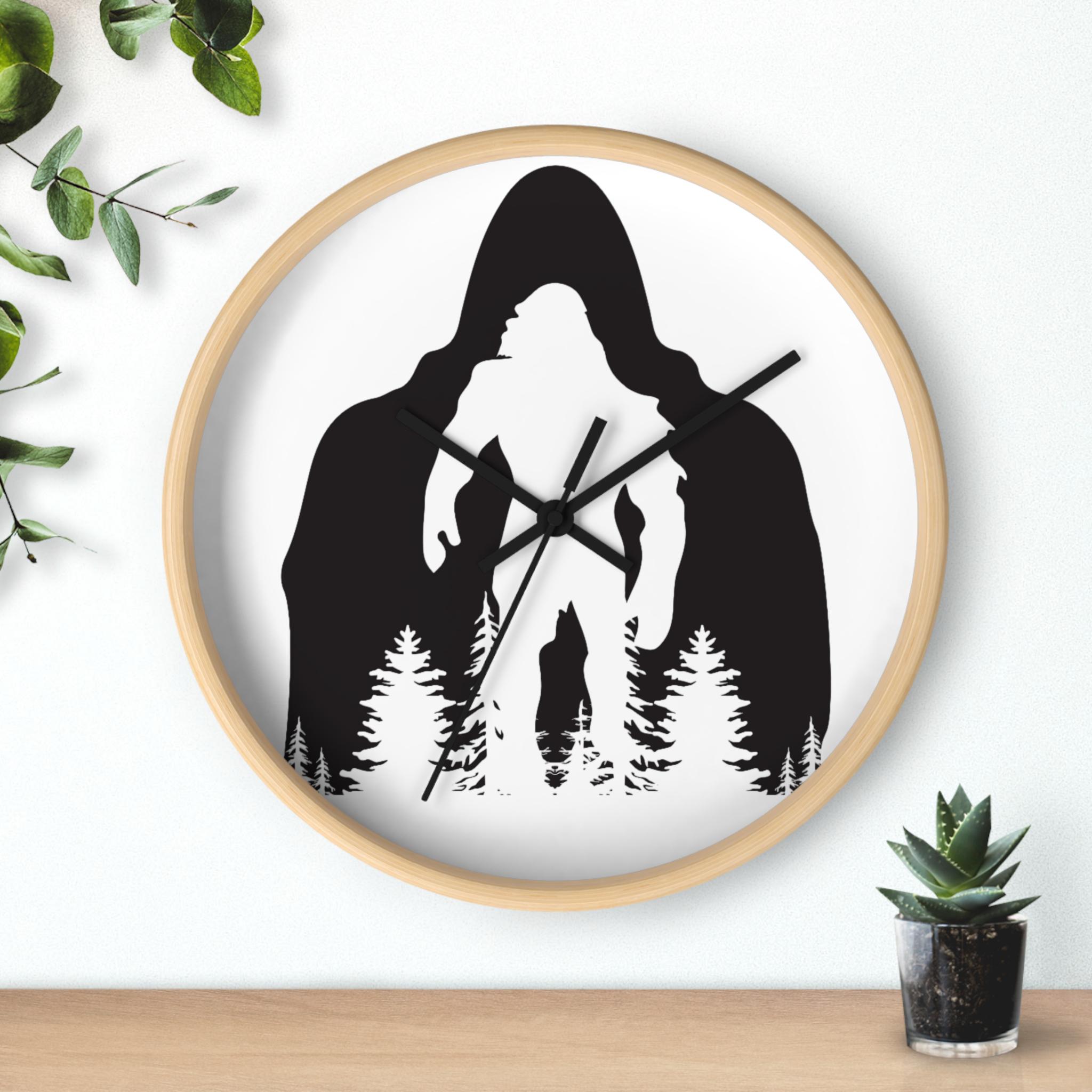 Bigfoot, Wall Clock - Etsy