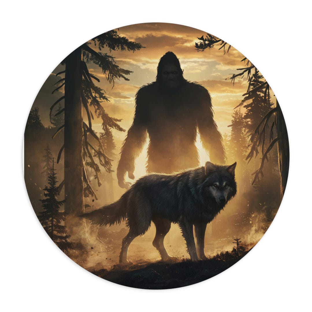 Bigfoot Gifts, Bigfoot, Sasquatch, Gifts for Dad, Bigfoot Mouse Pad - Etsy