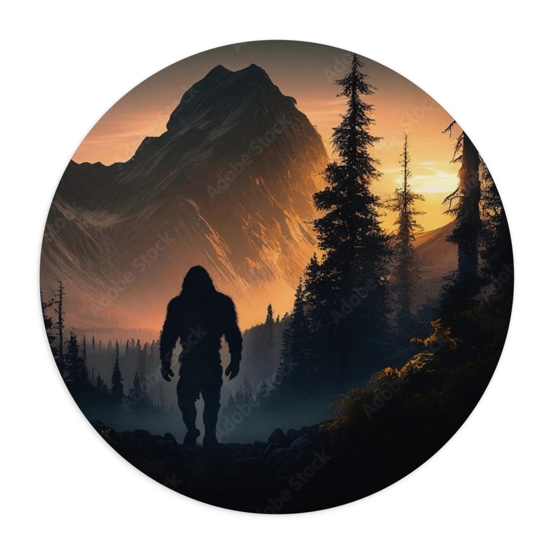 Bigfoot Gifts, Bigfoot, Sasquatch, Gifts for Dad, Bigfoot Mouse Pad - Etsy