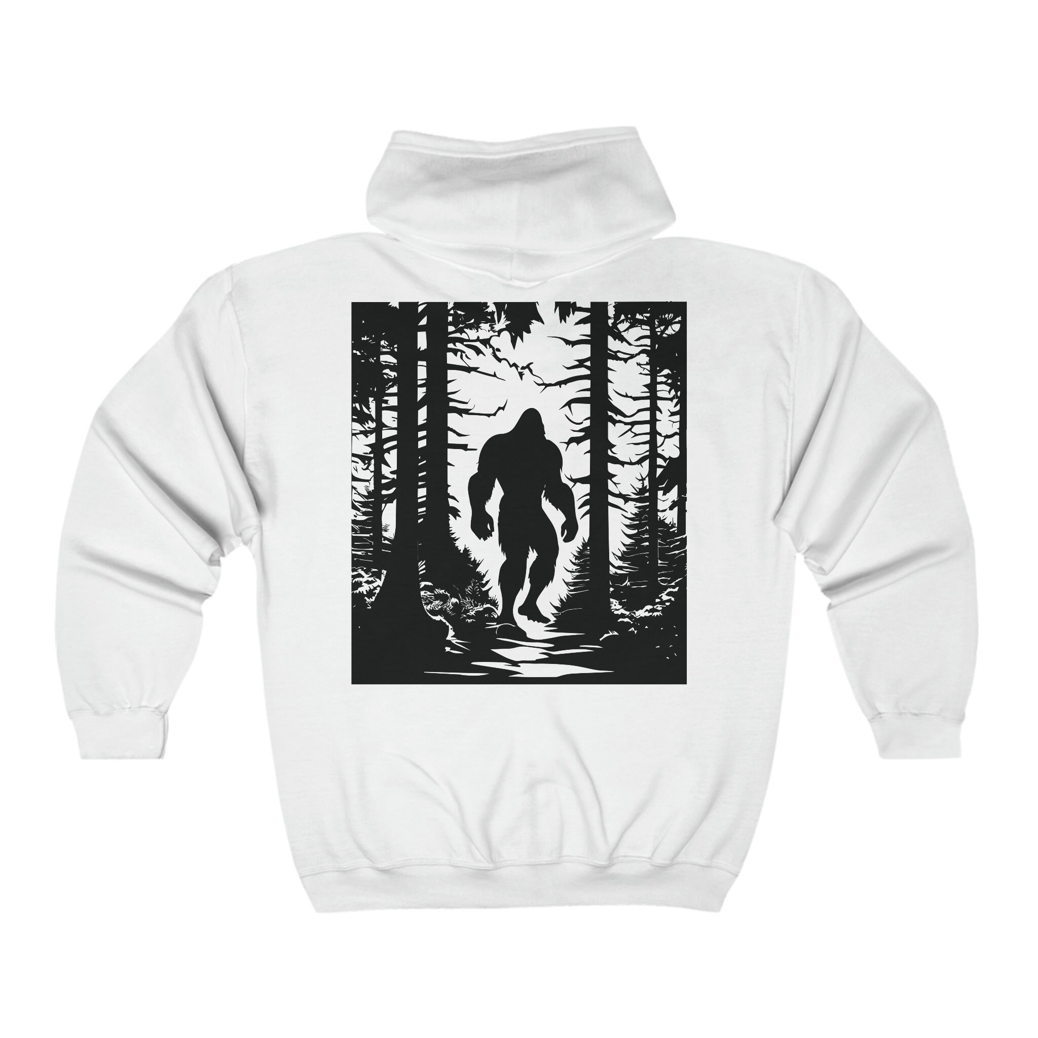 Bigfoot, Bigfoot Hoodie, Bigfoot Zip up Hoodie, Bigfoot Sweatshirt ...
