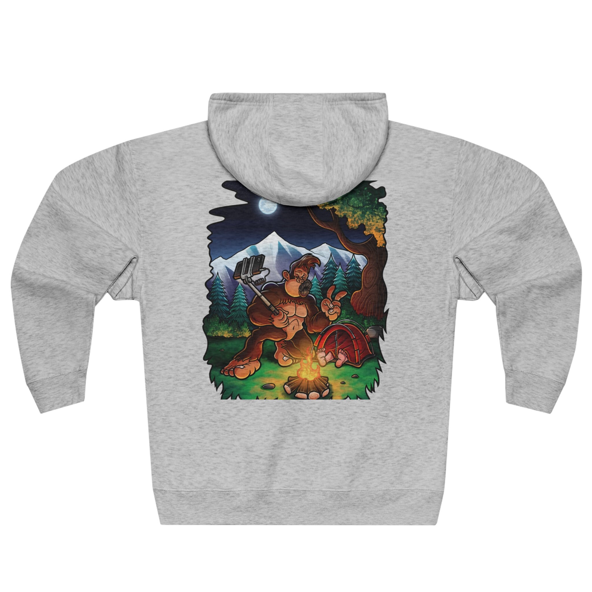 Bigfoot Shirt, Bigfoot Jacket, Bigfoot Gifts, Sasquatch, Full Zip ...