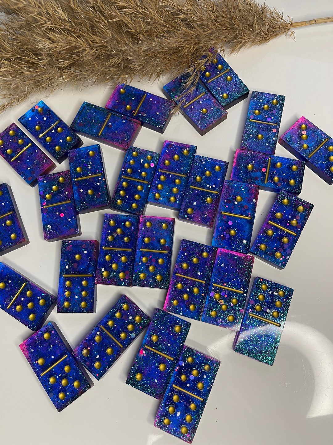 Handmade Dominoes Game - Etsy