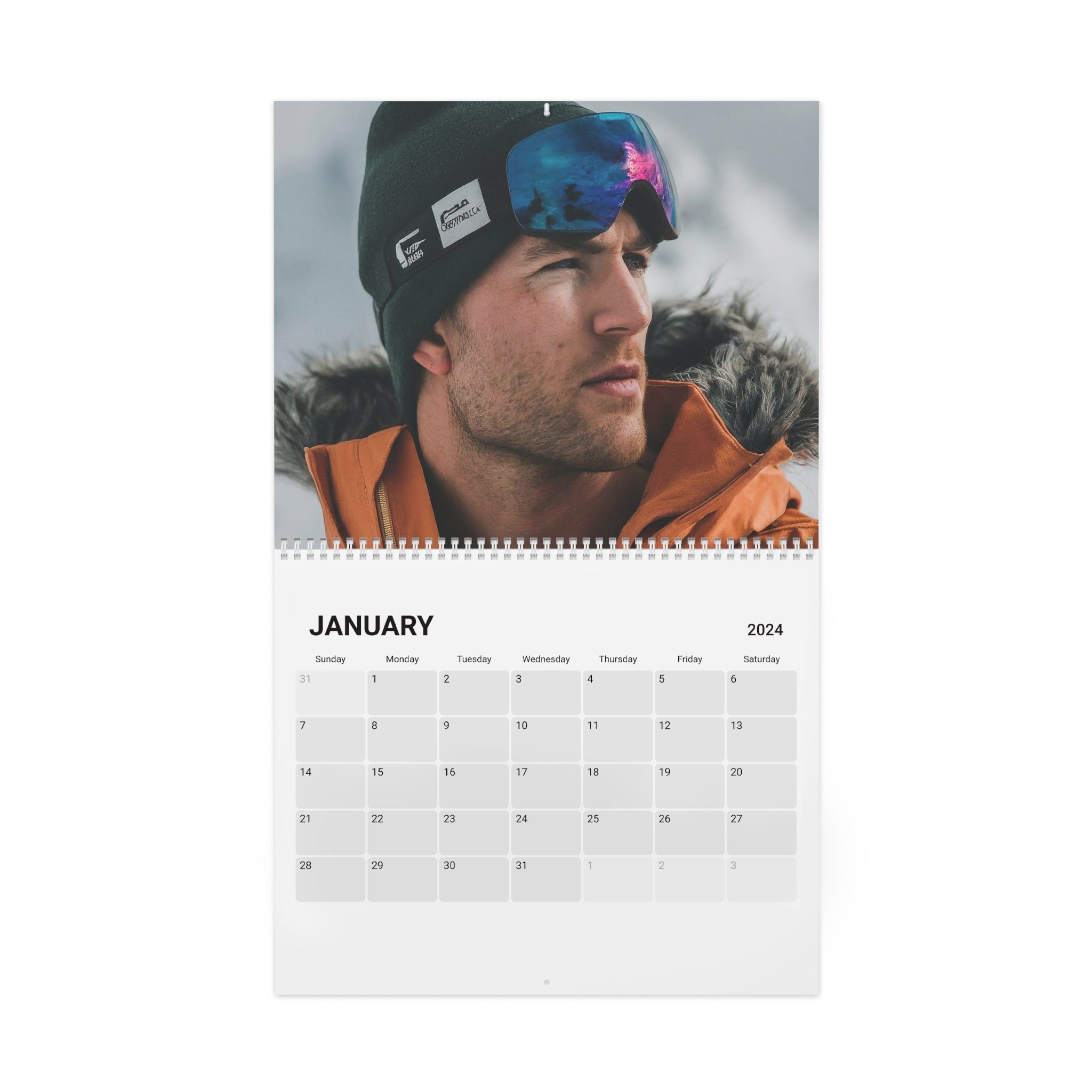 2024 Calendar: Male Frontal -- Gay Art Print Gift - Etsy