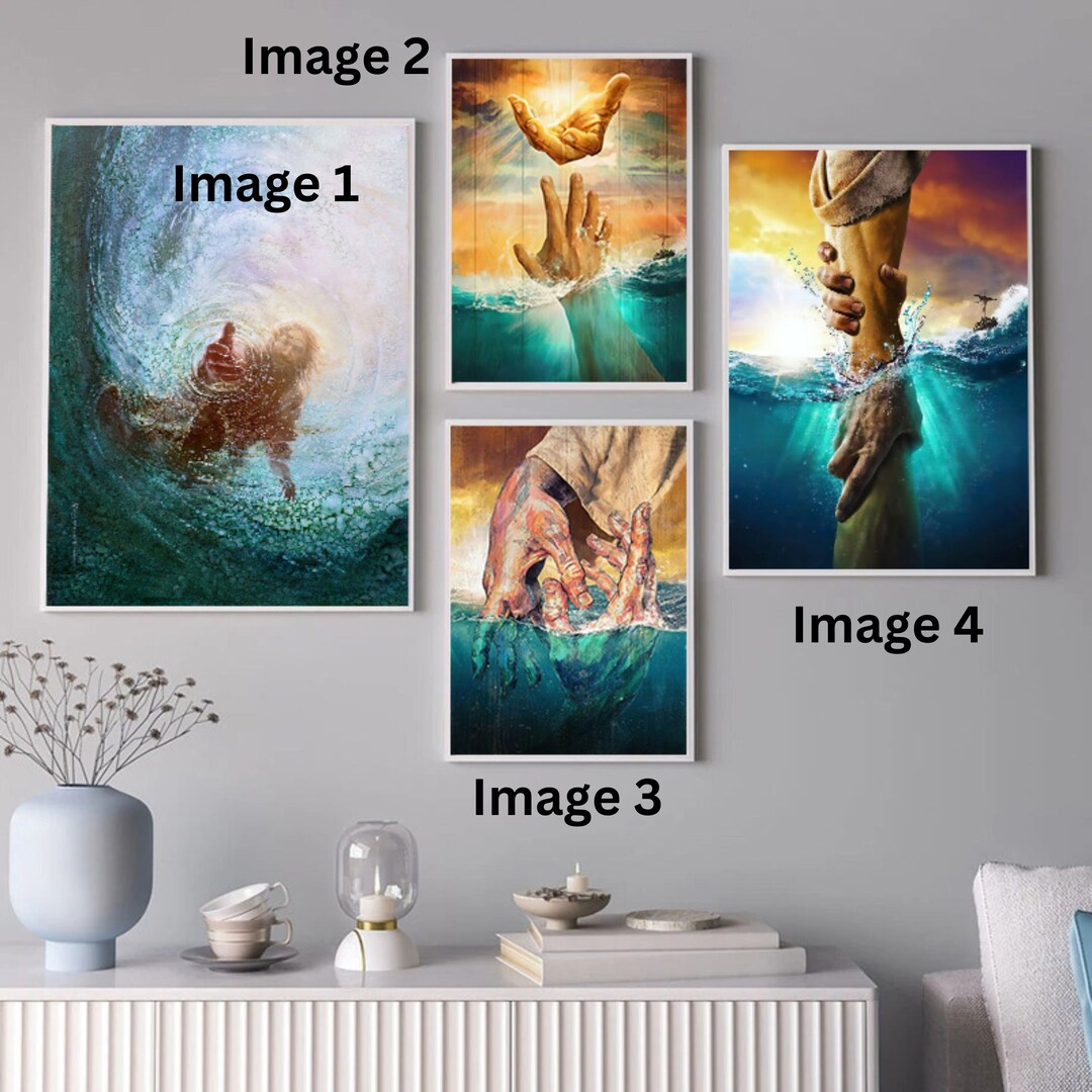 Christian Wall Art Christmas Gifts Jesus Art Print Bible - Etsy