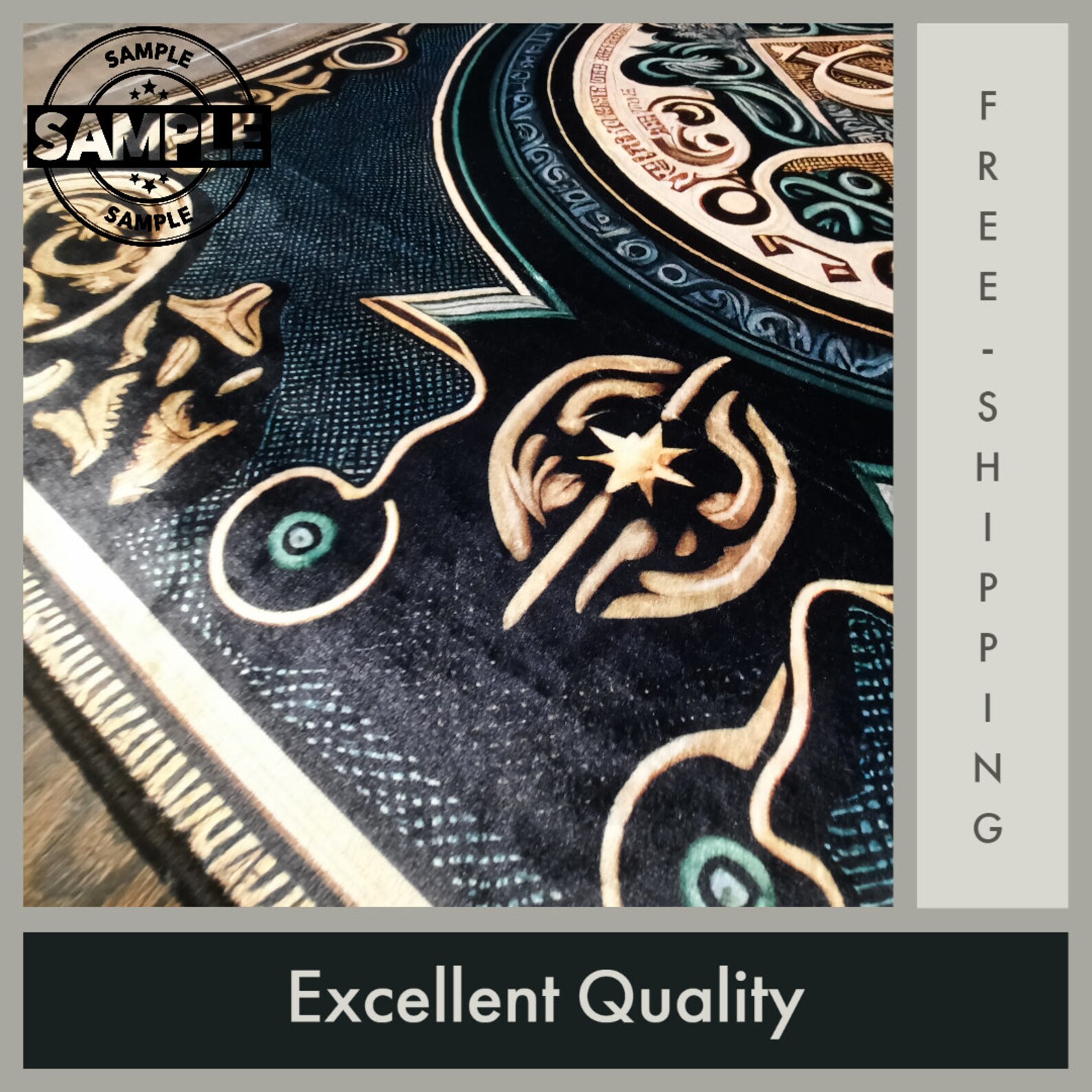 Custom Rug, Modern Rug, Gamer Rug, Colorful Rug, Neon Rug, Handmade ...