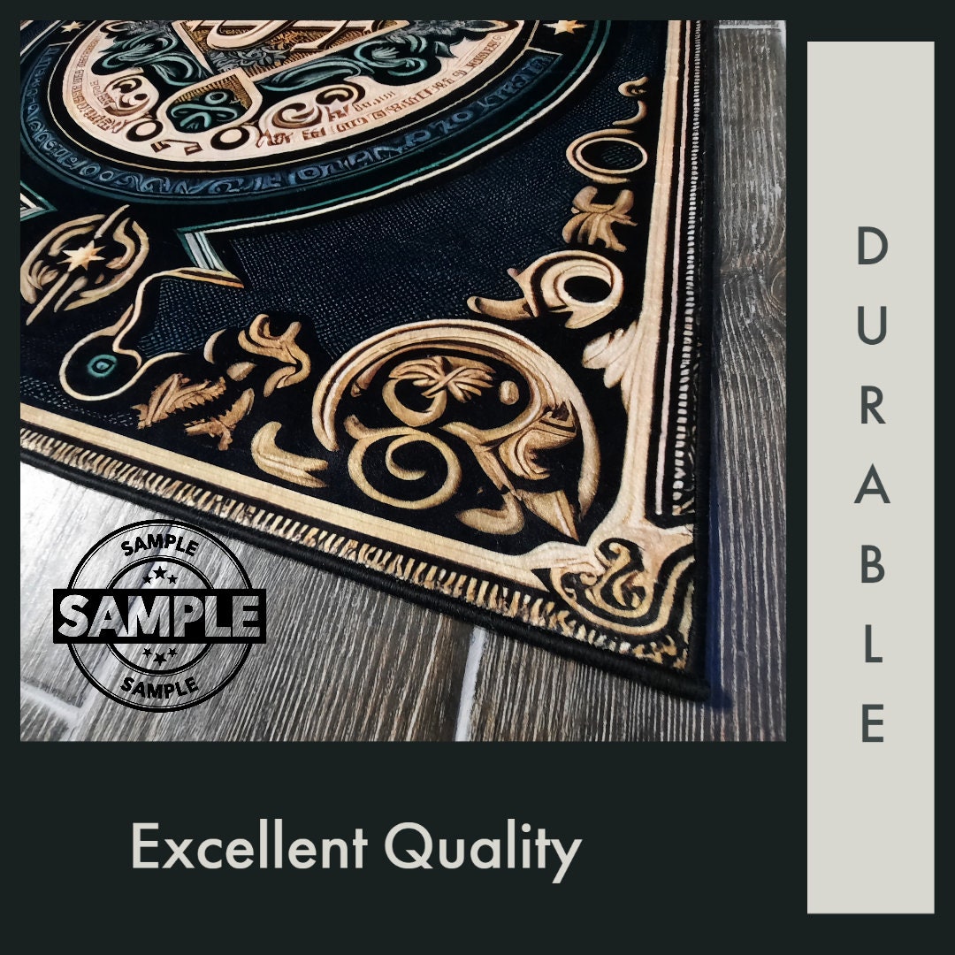 Custom Rug, Modern Rug, Gamer Rug, Colorful Rug, Neon Rug, Handmade ...