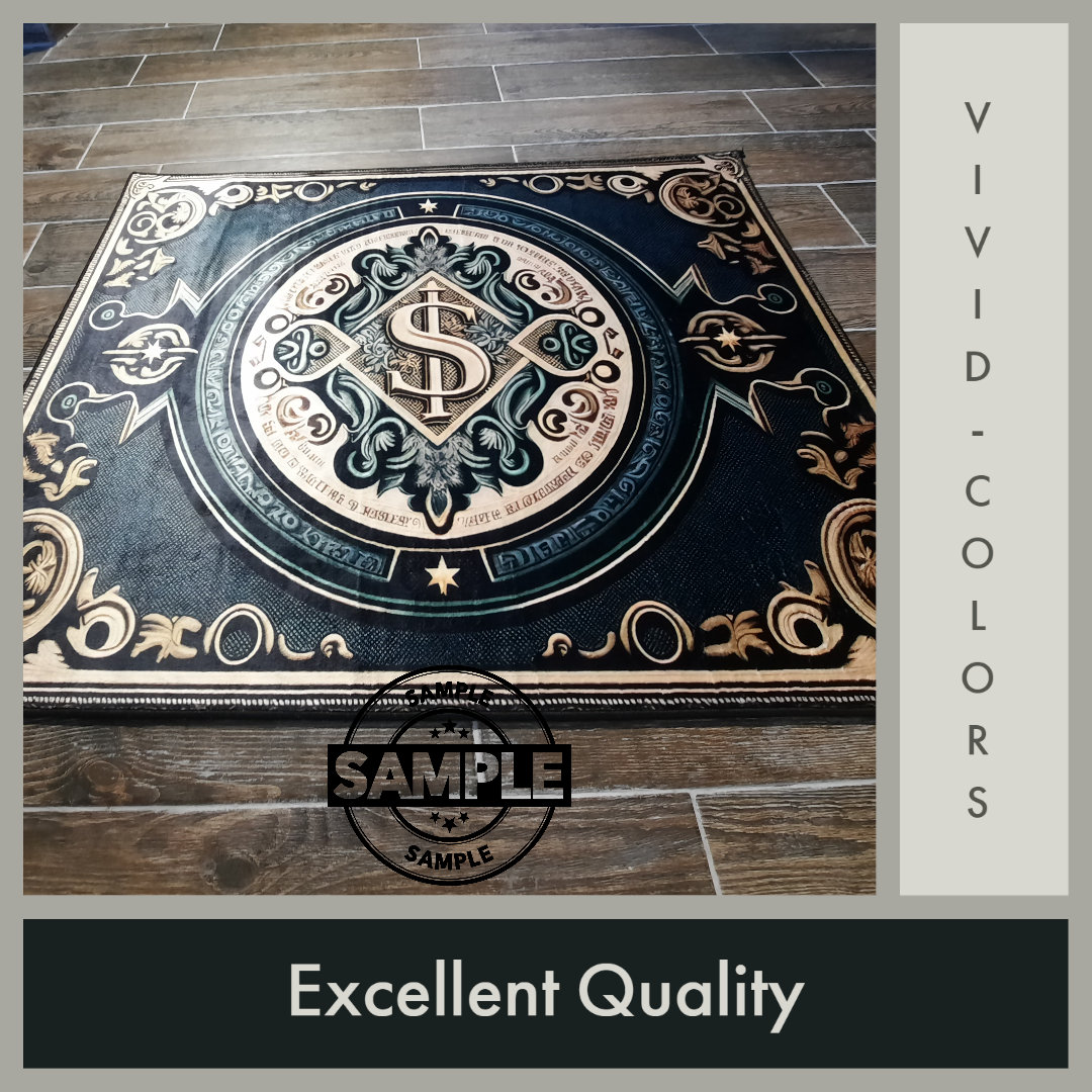 Custom Rug, Modern Rug, Gamer Rug, Colorful Rug, Neon Rug, Handmade ...