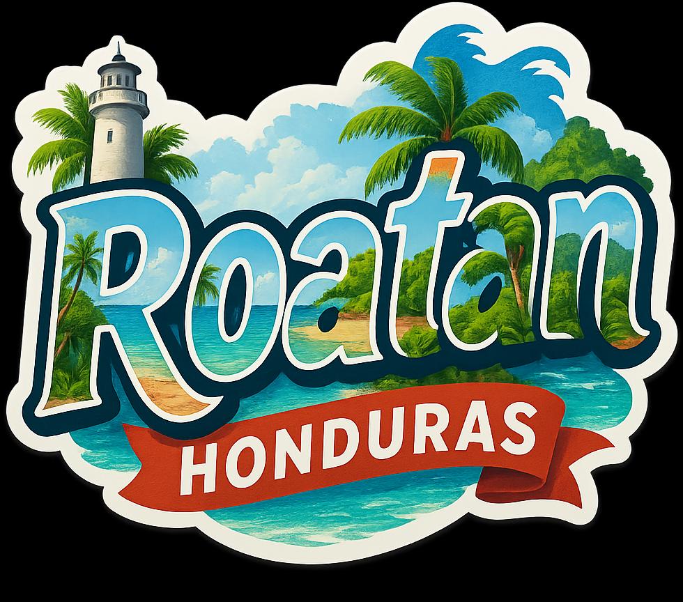 Roatan Honduras Souvenir Sticker – Tropical Island Travel Decal - Etsy