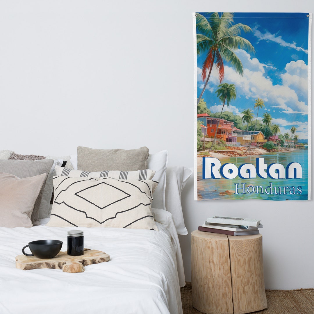 Roatan Honduras Souvenir Flag - Etsy