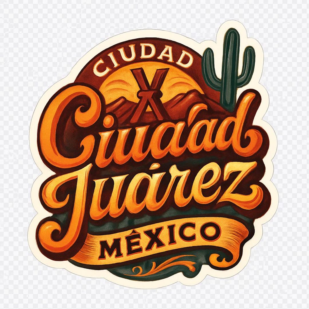 Ciudad Juarez Mexico Sticker Magnet Travel Souvenir Gift Decor Vinyl ...