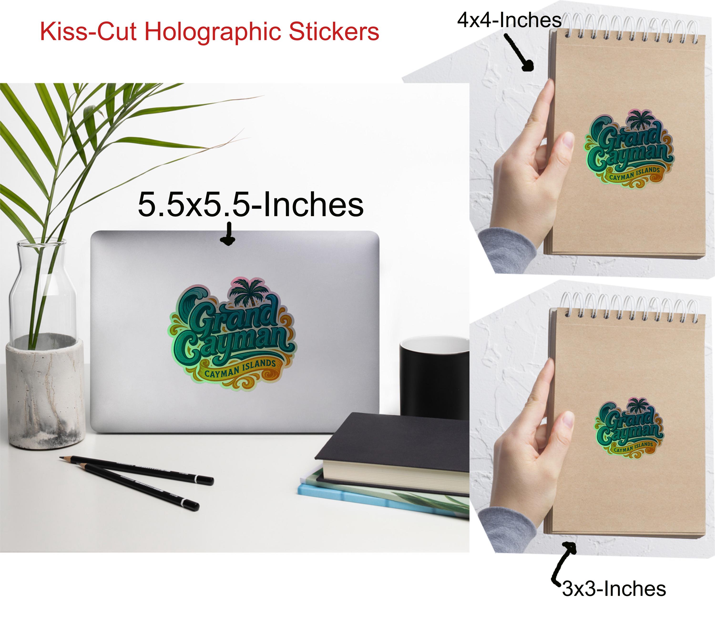 Grand Cayman Cayman Islands Fridge Magnet or Kiss-cut Stickers Travel ...