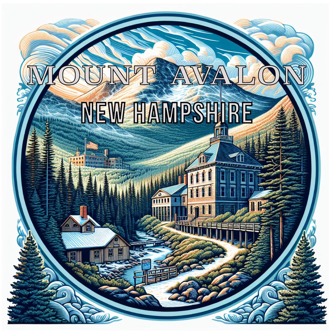 Mount Avalon New Hampshire Souvenir Enhanced Matte Paper Poster - Etsy
