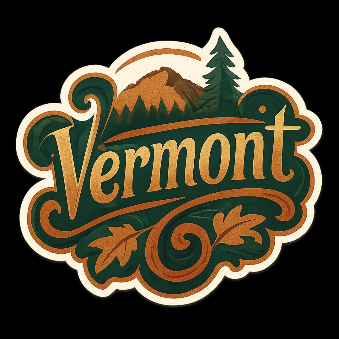 Vermont Sticker Magnet Travel Souvenir Gift Decor Vinyl Die Cut - Etsy
