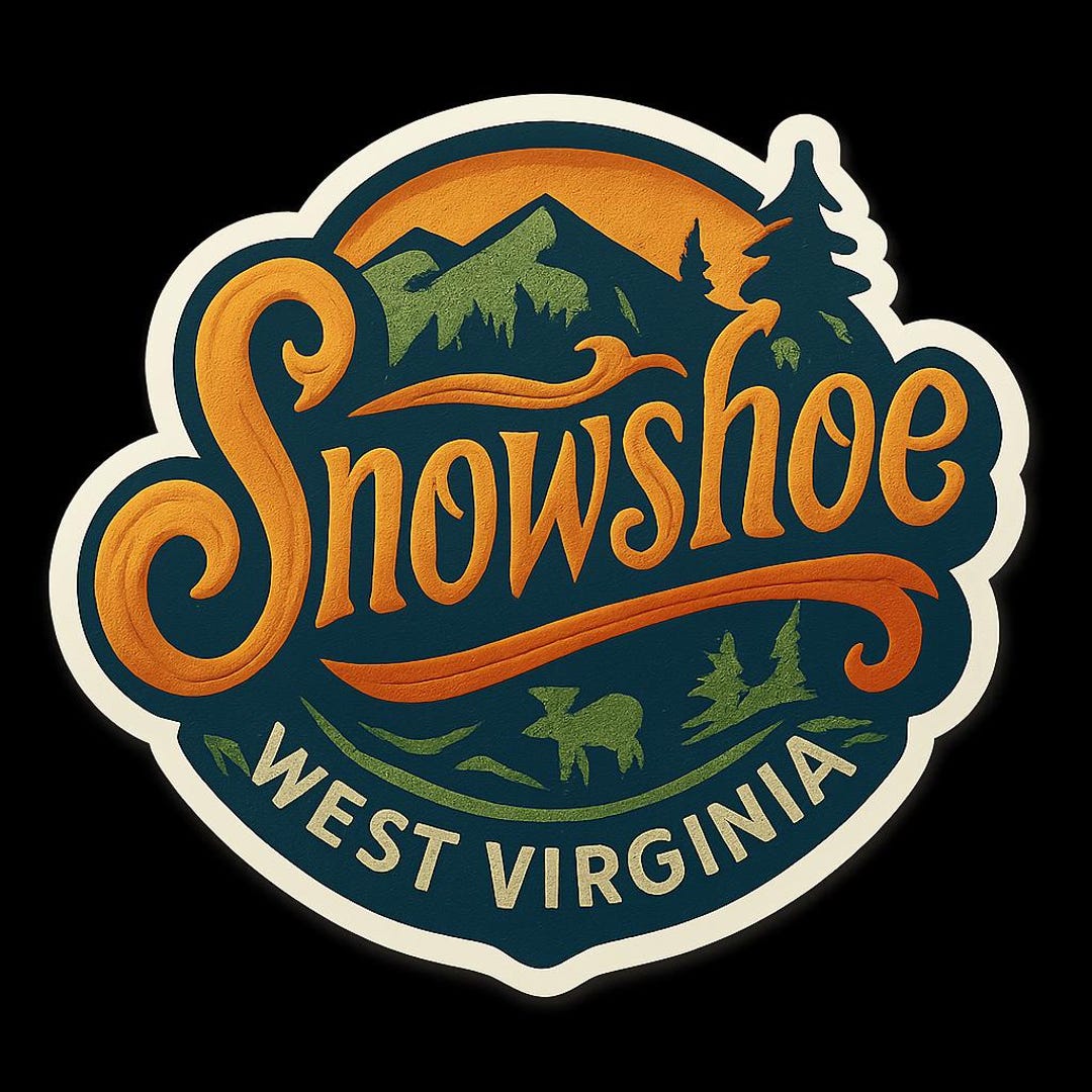 Snowshoe West Virginia Sticker Magnet Travel Souvenir Gift Decor Vinyl ...