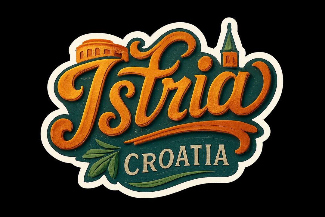 Istria Croatia Sticker Magnet Travel Souvenir Gift Decor Vinyl Die Cut ...