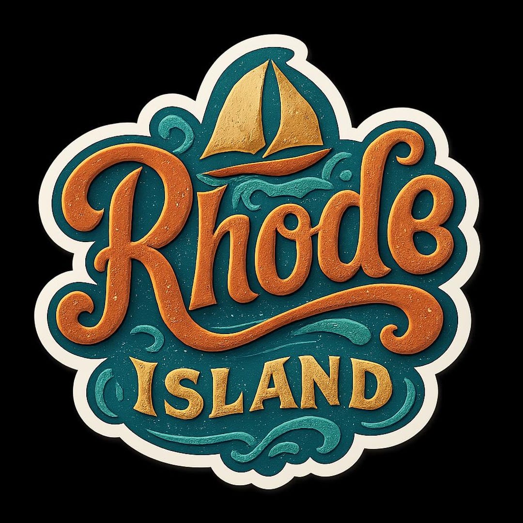 Rhode Island Sticker Magnet Travel Souvenir Gift Decor Vinyl Die Cut - Etsy