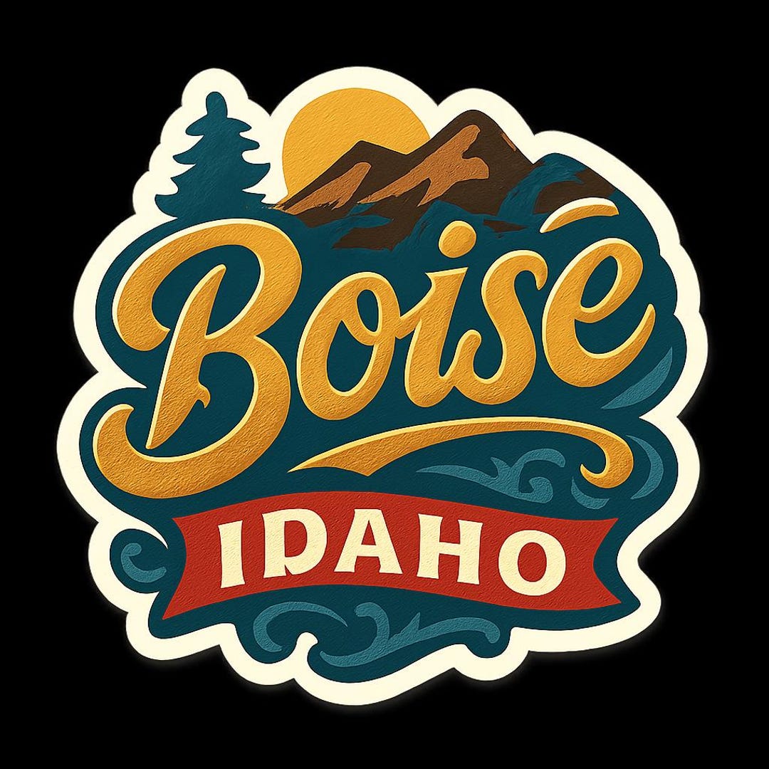 Boise Idaho Sticker Magnet Travel Souvenir Gift Decor Vinyl Die Cut - Etsy