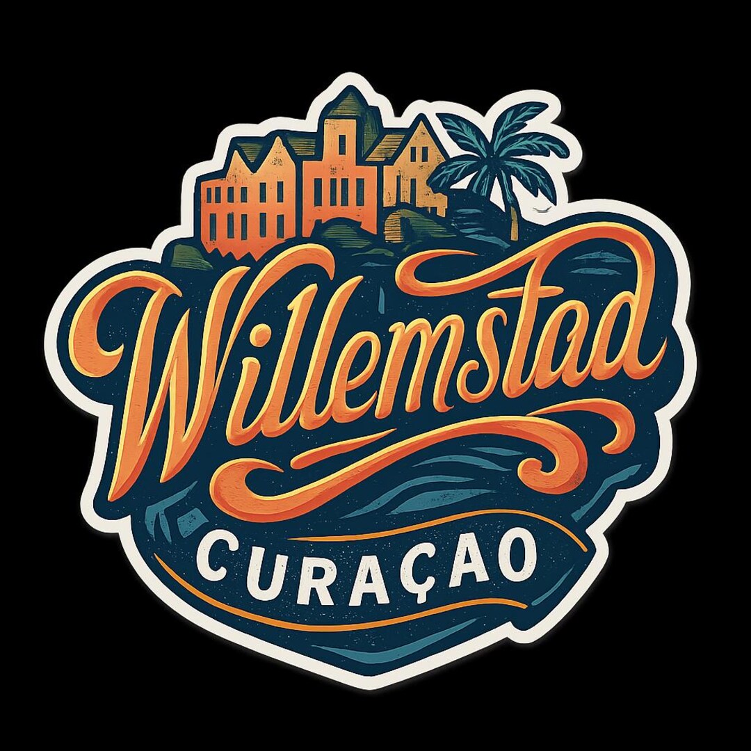 Willemstad Curacao Sticker Magnet Travel Souvenir Gift Decor Vinyl Die ...