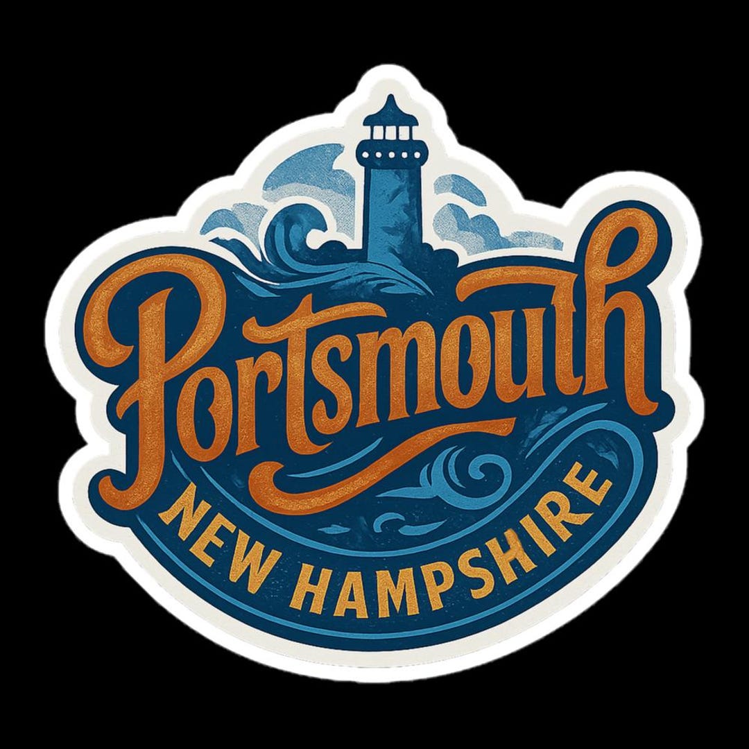 Portsmouth New Hampshire Sticker Magnet Travel Souvenir Gift Decor ...