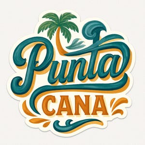 Punta Cana Sticker Magnet Travel Souvenir Gift Decor Vinyl Die Cut - Etsy