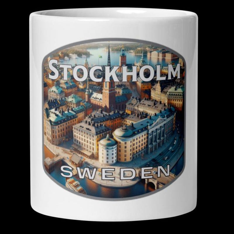 Souvenir Swedish Design Coffee Mug - Etsy