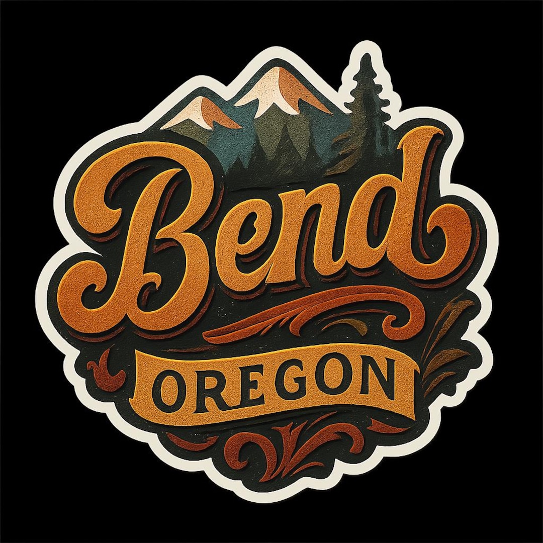 Bend Oregon Sticker Magnet Travel Souvenir Gift Decor Vinyl Die Cut - Etsy