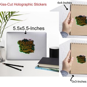 Pigeon Forge Tennessee Fridge Magnet or Kiss-cut Stickers Travel ...