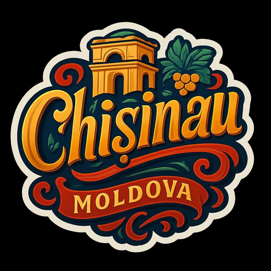 Chisinau Moldova Sticker Magnet Travel Souvenir Gift Decor Vinyl Die ...