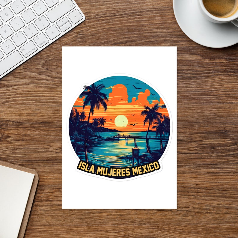 Isla Mujeres Mexico Souvenir Sticker Sheet - Etsy