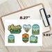 Manila Philippines Sticker Sheet - 6 Vintage Travel Stickers Featuring ...