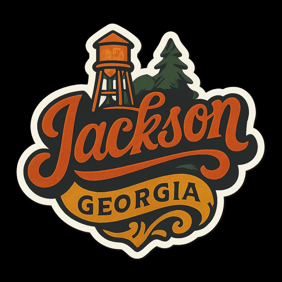Jackson Georgia Sticker Magnet Travel Souvenir Gift Decor Vinyl Die Cut ...