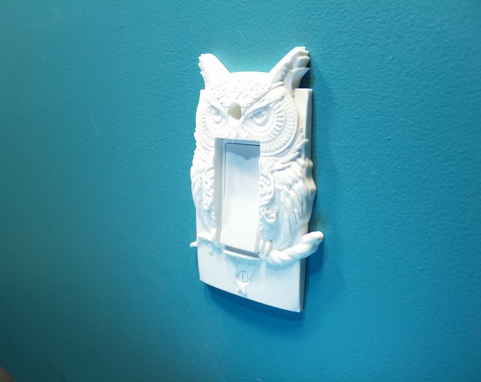 Owl Switch Plate Cast Iron Switch Cover Supplies - Etsy