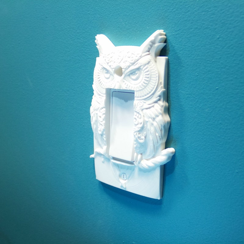 Owl Switch Plate - Etsy