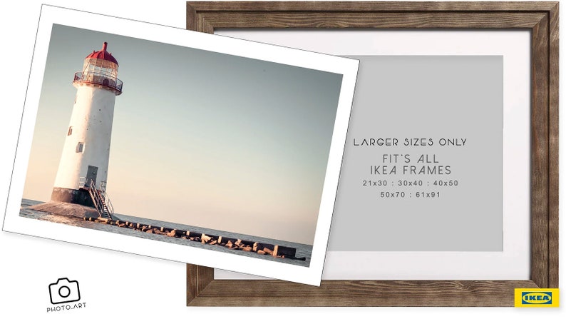 North Wales Print | Point of Ayr Lighthouse Print | Welsh Seascape ...