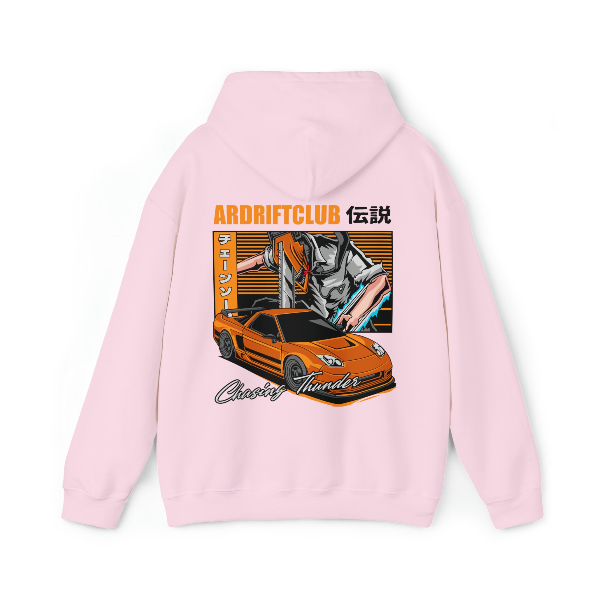 NSX Anime Custom Chainsaw Hoodie, Drifting, Racing, JDM, Anime Lover ...
