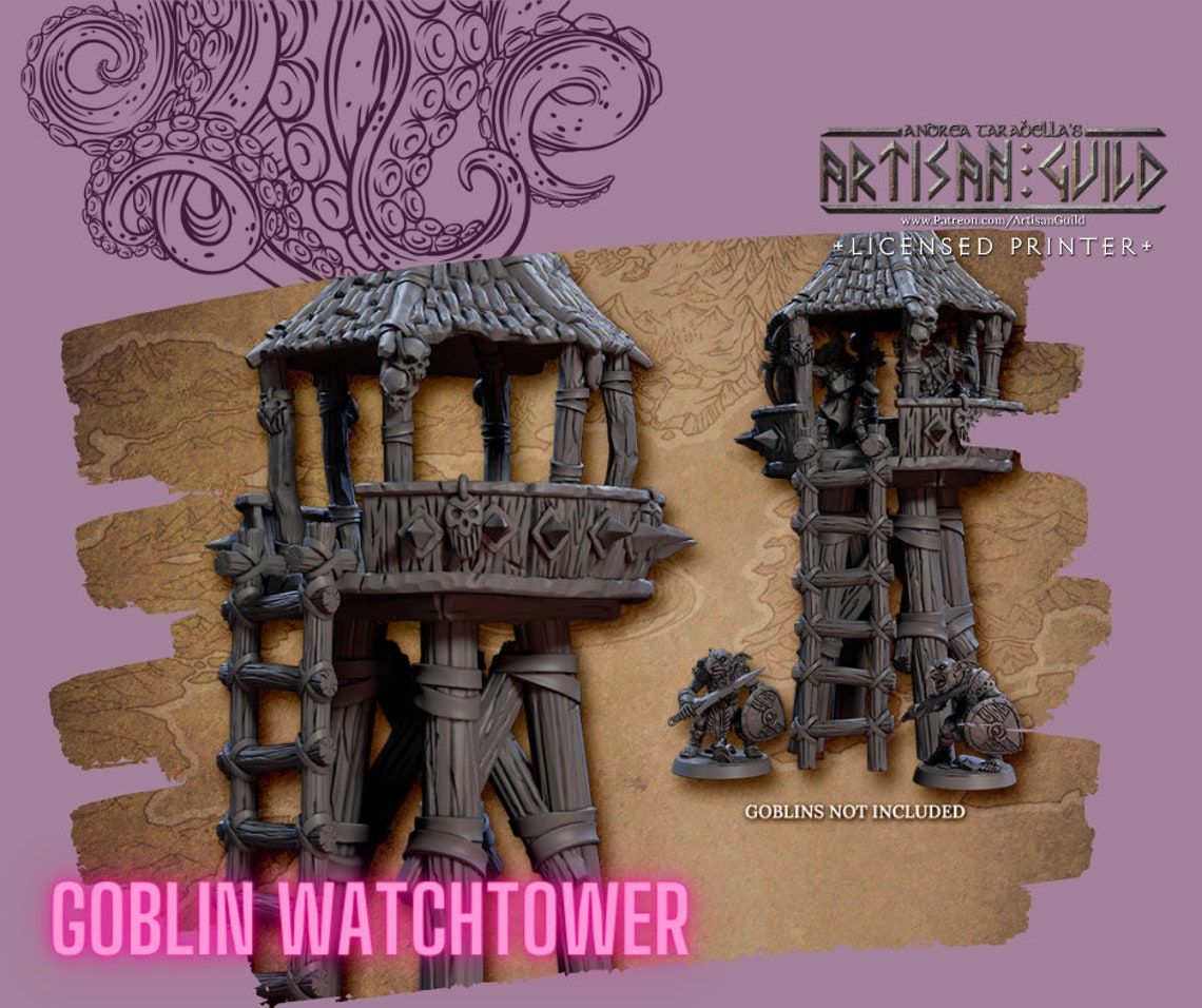 Goblin Watchtower by Artisan Guild for D&D Dungeons and - Etsy