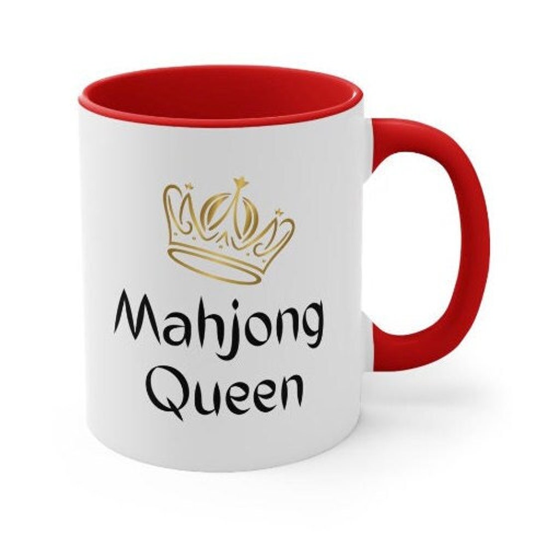 Mahjong Gift, Mahjong Queen Gift, Mahjong Queen Mug, Mahjong Gift ...