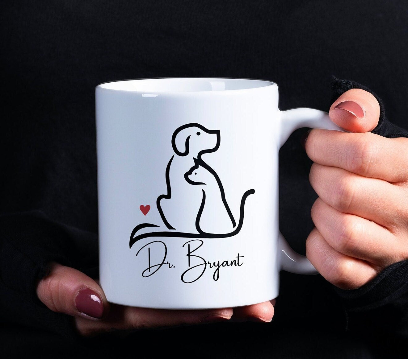 Custom Veterinarian Gift, Personalized Veterinarian Mug, Veterinary ...