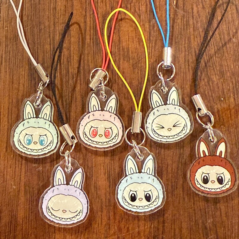 Labubu Phone Charm - Etsy