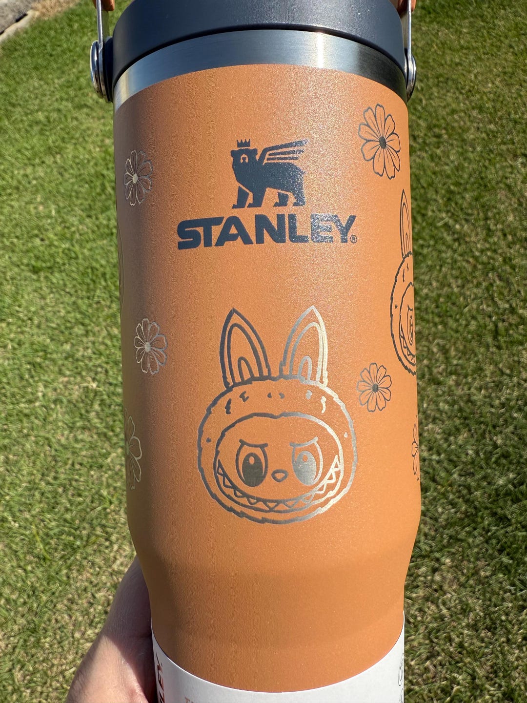 Stanley Labubu 30oz Flip Straw Quencher, Toast Color - Etsy