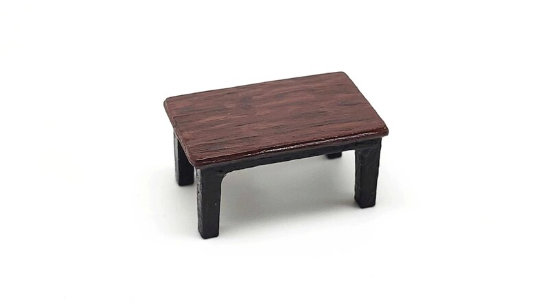 HO Scale Dining Table | Miniature Furniture - Etsy