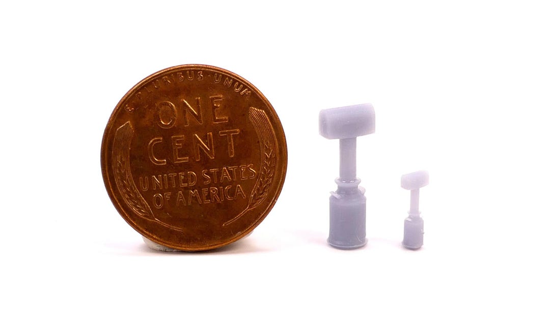 Mailbox in Cream Can - HO Scale, N Scale | Model Train Scenery - Etsy